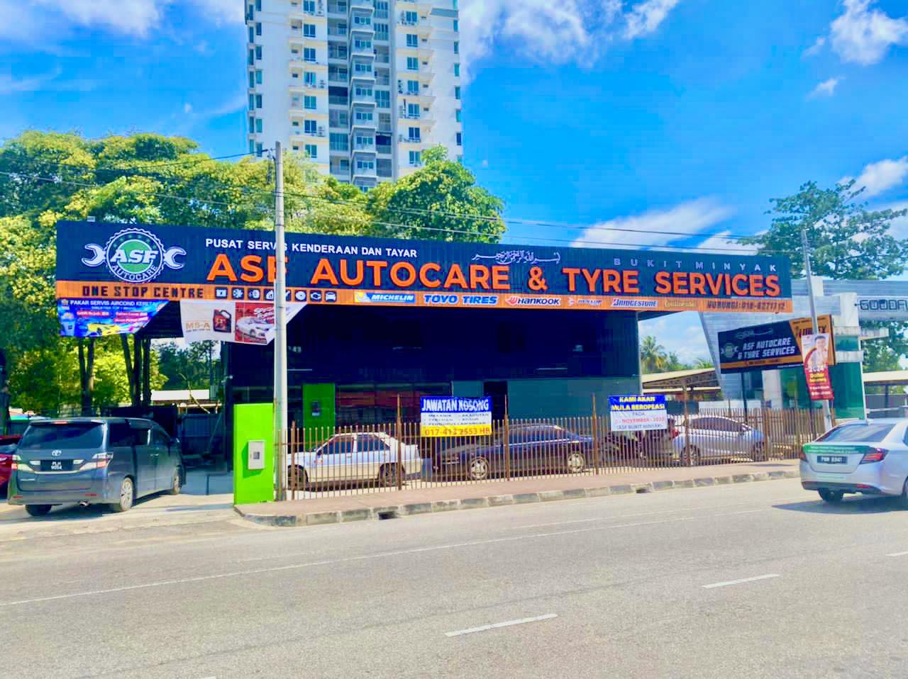ASF Autocare & Tyre Services (Bukit Minyak) | Bengkelku